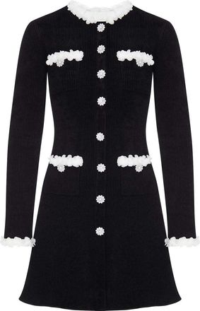 Self Portrait Kurzes Kleid - Schwarz