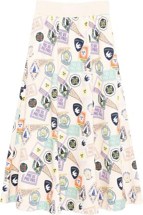 Sport b. jupe à imprimé graphique - Tons neutres