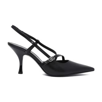 Tory Burch Femme, Chaussures, Noir, Taille: 36 EU Escarpins &agrave; boucle Double T
