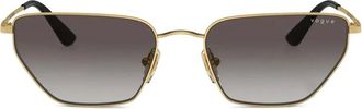 Vogue Eyewear VO4316S Sonnenbrille mit geometrischem Gestell - Gold