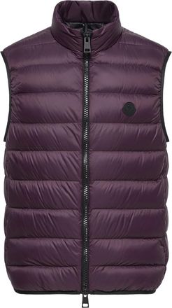 Moncler Moncler Deneb Down Gilet, Men, Purple, Size: 2