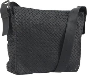 Bottega Veneta Sac bandouli&egrave;re vintage doccasion - Femme - Pre-owned - Noir - Taille: ONE Size