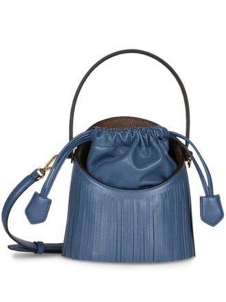 Etro petit sac &agrave; main Saturno - Bleu
