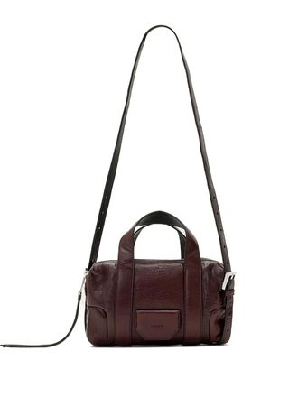 AllSaints sac cabas Ares zipp&eacute; - Rouge