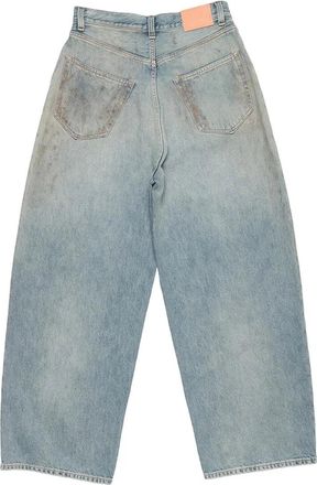 Acne Studios Loose Fit Stonewashed Jeans - Blue