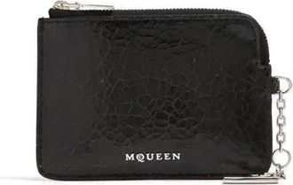 Alexander McQueen Alexander McQueen Portemonnaies - Sling Pip Coin Pouch - Gr. unisize - in Schwarz - für Damen