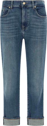 7 For All Mankind Jean Skinny - Bleu Clair