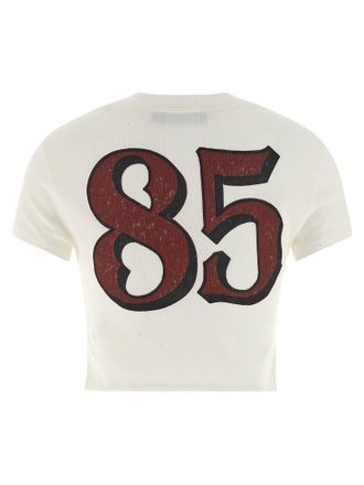 Dolce & Gabbana Used-Effect Graphic T-shirt - Cream
