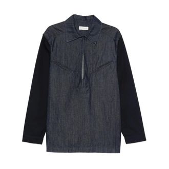 Dries Van Noten Herren, Shirts, Blau, LGr&ouml;&szlig;e
