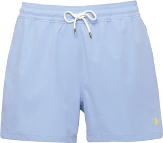 Ralph Lauren Homme, Maillots de bain, Bleu, Taille: M Woven Trunk Swim Short