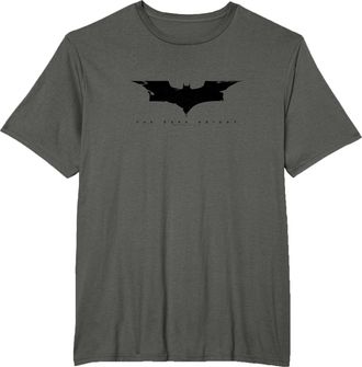 DC Comics Batman Dark Knight Cracked Bat Logo T Shirt T-Shirt