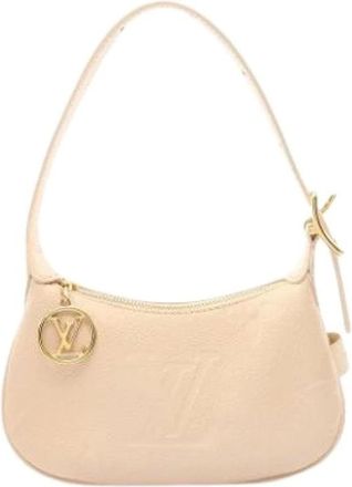 Louis Vuitton Sac bandouli&egrave;re Monogram Empreinte Pre-owned - Femme - Pre-owned - Beige - Taille: ONE Size