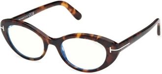 Tom Ford Femme, Accessoires, Brun, Taille: 50 MM Monture optique