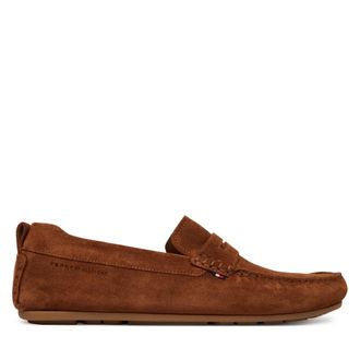 Tommy Hilfiger Mokassins Tommy Hilfiger Core Hilfiegr Suede Driver FM0FM05789 &Eacute;cru