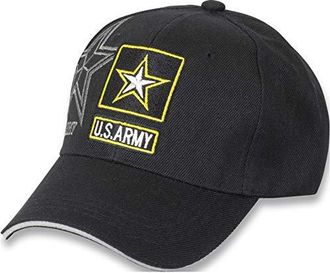 TS Tactical Ops Casquette avec broderie Army et broderie sur visi&egrave;re Army