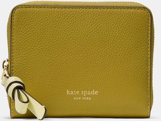 Kate Spade New York Kate Spade Loop Rei&szlig;verschluss-Geldb&ouml;rse f&uuml;r Frauen in Lorbeergr&uuml;n