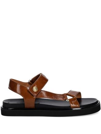Billi Bi Sandalen aus Leder - Braun