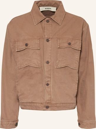 Rough. Rough. Jeansjacke braun