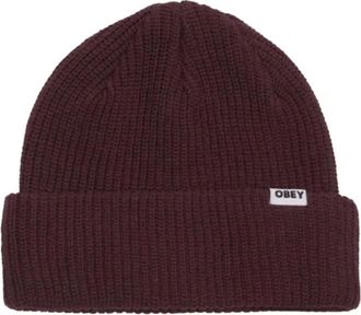 Obey Homme, Accessoires, Brun, Taille: ONE Size Comodo Beanie