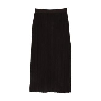 Alysi Femme, Jupes, Violet, Taille: 42 FR Jupe Longue en Laine