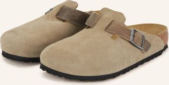 Birkenstock Pantoletten Boston beige