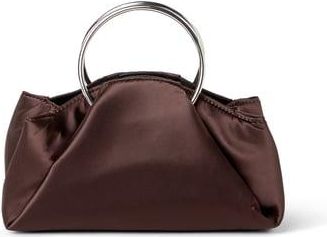 Topshop Sac &agrave; main satin&eacute;