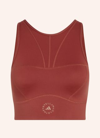 adidas Adidas By Stella Mccartney Cropped-Top Adidas By Stella Mccartney rot