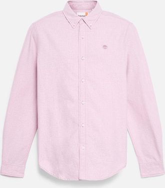 Timberland Oxford Streifenhemd f&uuml;r Herren in Pink, Herren, Pink, Gr&ouml;&szlig;e
