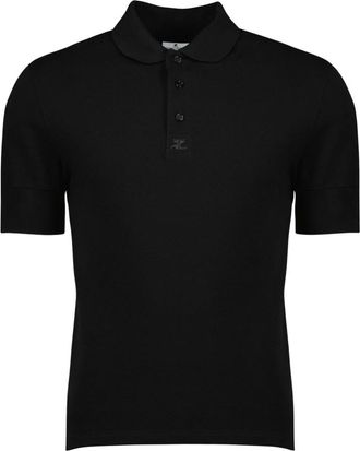 Courr&egrave;ges Homme, Tops, Noir, Taille: S Polo en coton
