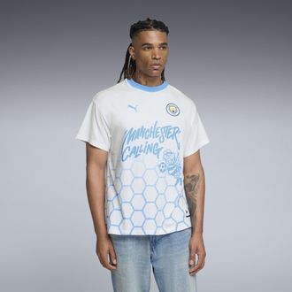 Puma HOOPS x MANCHESTER CITY Basketballshirt Herren, Kleidung, Wei&szlig;, L