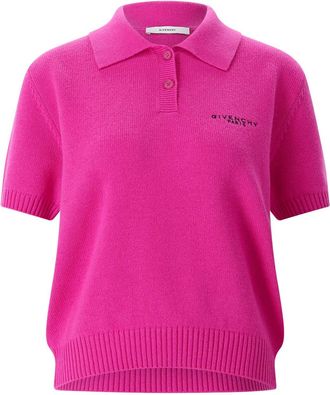 Givenchy Kurzarmpullover aus Wolle & Kaschmir
