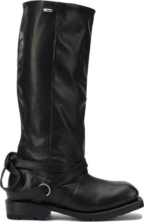Our Legacy Stiefel - Cattle Hide Knee Boots - Gr. 37 (EU) - in Schwarz - f&uuml;r Damen