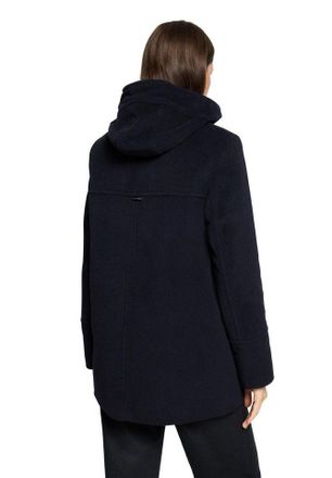 Gil Bret Wolljacke mit Knopfleiste und Kapuze