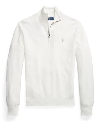 Ralph Lauren Mesh-Troyer aus Baumwolle mit Poloreiter-Stickerei in
