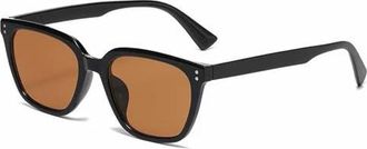 Generic Lunettes De Soleil Carr&eacute;es Tendance For Hommes Et Femmes, &Agrave; Porter Au Quotidien, For Les F&ecirc;tes, Les Photos De Vacances Ou Le Sport.(Brown)