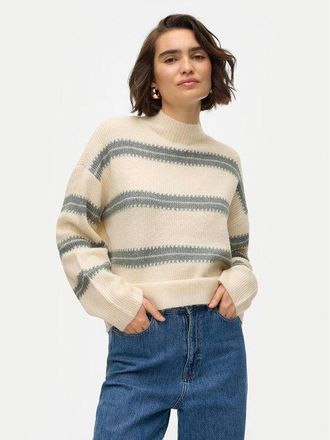 Vero Moda Rollkragenpullover Dazzle 10310850 Beige Loose Fit