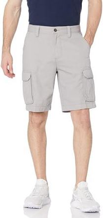 Amazon Essentials Short Cargo pour Homme Coupe Classique (Disponible en Grande Taille Large), Gris Clair, Taille 36