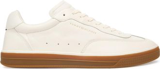 Tommy Hilfiger Sneakers Tommy Hilfiger Lo Lux Lth FM0FM05815 &Eacute;cru