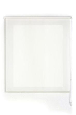 Blindecor Uniestor Basic rollo lichtdurchlässig - Ekrü, 120 x 175 cm (BxH) | Stoffgröße 117 x 170 cm. Rollo für fenster