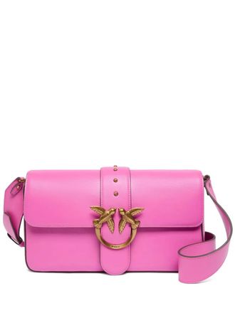 Pinko sac porté épaule à détail de logo - Rose