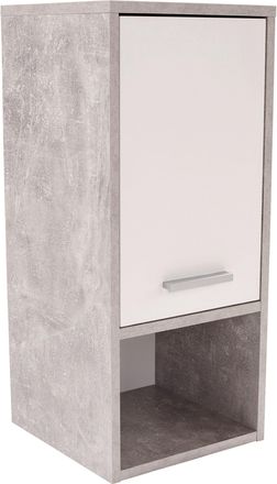 MID.YOU Mid.you H&auml;ngeschrank, Wei&szlig;, Holzwerkstoff, 2 F&auml;cher, 32x68x28 cm, Typenauswahl, Badezimmer, Badezimmerschr&auml;nke, H&auml;ngeschr&auml;nke