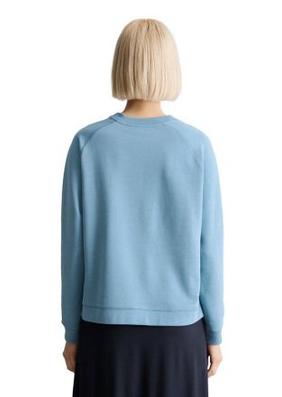 Marc O'Polo Denim Sweatshirt relaxed fit, aus Organic Cotton, mit Schlitzen an der Seitennaht