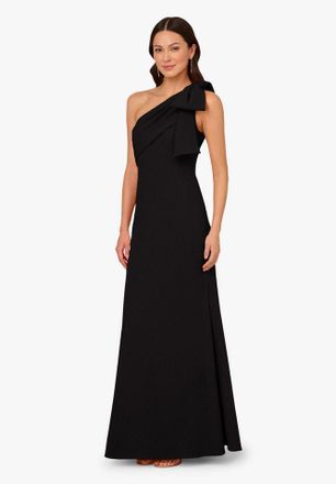 Adrianna Papell Abendkleid Stretch Crepe Long Dress Edel, stilvoll, femininer Chic