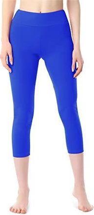 Merry Style Legging 3/4 Tenue Sport en Coton Femme MS10-430 (Cobalt, XL)