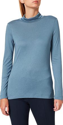 Esprit Damen 091EE1K318 T-Shirt, 420/GREY Blue, XXS