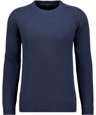 Ragman Herren Strickpullover Rundhals Marine-070, M