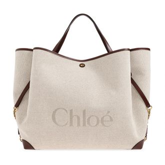 Chlo&eacute; Clover Large Bag - - Bags - Damen - Grau - ONE SIZE