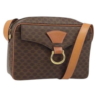 Celine Sac bandouli&egrave;re vintage Pre-owned - Femme - Pre-owned - Brun - Taille: ONE Size