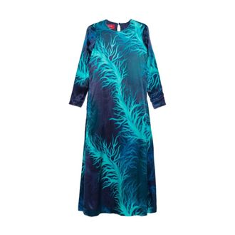 F.R.S. For Restless Sleepers Seidenkleid mit Print - - Dresses - Damen - Mehrfarbig - S