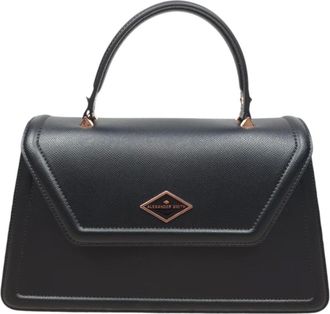 Alexander Smith Femme, Sacs, Noir, Taille: ONE Size Sac en simili cuir Elisabeth Large